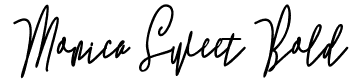 Monica Sweet Bold Font: Free Download | MaisFontes