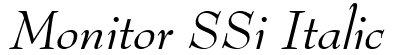 Monitor SSi Italic: Baixar Fonte Grátis | MaisFontes
