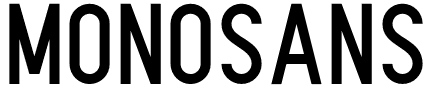 Monosans Font: Free Download | MaisFontes