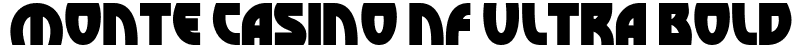 Monte Casino NF Ultra Bold Font: Free Download | MaisFontes