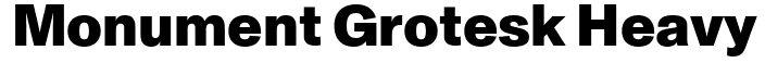 Monument Grotesk Font Family: Free Download | MaisFontes
