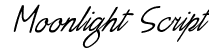 Moonlight Script: Free Font Download | MaisFontes