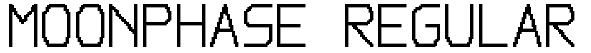 Moonphase Regular: Free Font Download | MaisFontes