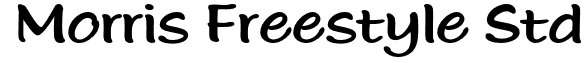 Morris Freestyle Std Font: Free Download | MaisFontes