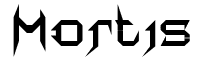 Mortis: Free Font Download | MaisFontes
