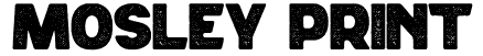 Mosley Print: Free Font Download | MaisFontes