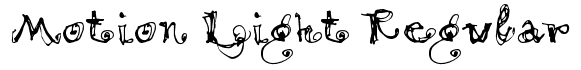 Motion Light Regular: Free Font Download | MaisFontes