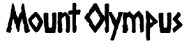 Mount Olympus: Free Font Download | MaisFontes