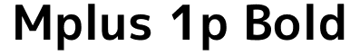Rounded Mplus 1c：無料フォントをダウンロード | MaisFontes