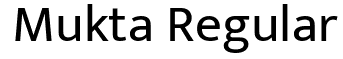 Mukta Regular: Free Font Download | MaisFontes