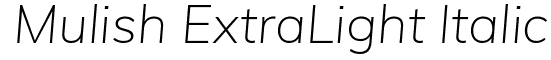 Download Mulish Fonts (Google Fonts) | MaisFontes