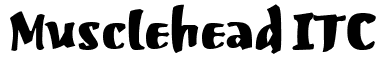 Musclehead ITC Font: Free Download | MaisFontes