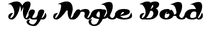 My Angle Bold Font: Free Download | MaisFontes