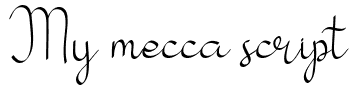 My mecca script: Free Font Download | MaisFontes