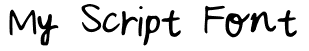 My Script: Free Font Download | MaisFontes
