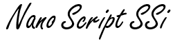 Nano Script SSi: Free Font Download | MaisFontes