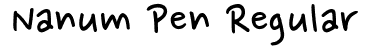 Nanum Pen: Free Font Download | MaisFontes