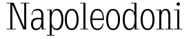 Napoleodoni: Free Font Download | MaisFontes