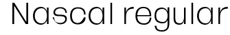 Nascal regular: Baixar Fonte Grátis | MaisFontes