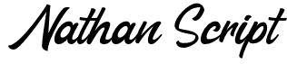 Nathan Script: Free Font Download | MaisFontes