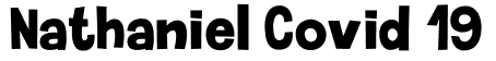 Nathaniel Covid 19 Font: Free Download | MaisFontes