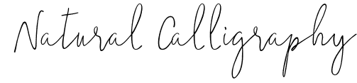 Natural Calligraphy Font: Free Download | MaisFontes