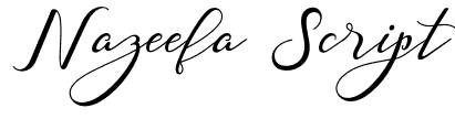 Nazeefa Script: Free Font Download | MaisFontes