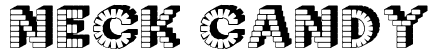 Neck Candy: Free Font Download | MaisFontes