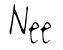 Nee: Free Font Download | MaisFontes