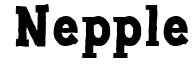 Nepple: Free Font Download | MaisFontes