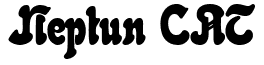 Neptun CAT Font: Free Download | MaisFontes