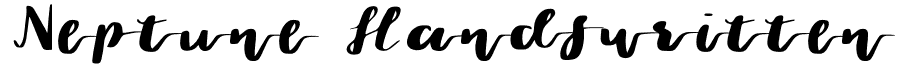 Neptune Handswritten: Free Font Download | MaisFontes