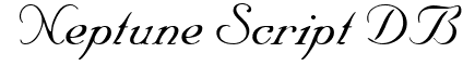 Neptune Script DB: Free Font Download | MaisFontes