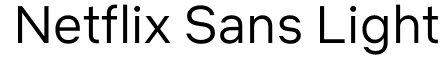 Netflix Sans Regular: Free Font Download | MaisFontes