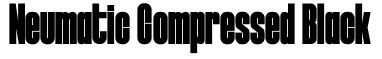 Neumatic Compressed Black: Baixar Fonte Grátis | MaisFontes