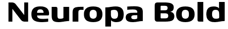 Neuropa Bold: Descargar Fuente Gratis | MaisFontes