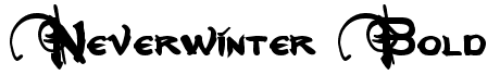Neverwinter Bold: Free Font Download | MaisFontes