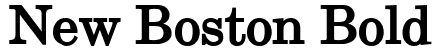 New Boston Bold Font: Free Download | MaisFontes