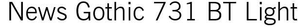 News Gothic: Free Font Download | MaisFontes