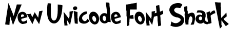 New Unicode Font Shark: Free Font Download | MaisFontes