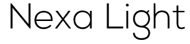 Nexa Font: Create an elegant identity for free | MaisFontes