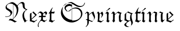 Next Springtime: Free Font Download | MaisFontes