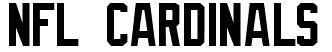 NFL Cardinals Font: Free Download | MaisFontes