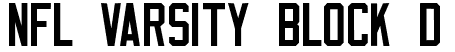 NFL Varsity Block D: Baixar Fonte Grátis | MaisFontes