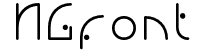 NG: Free Font Download | MaisFontes