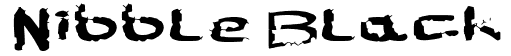Nibble Black: Free Font Download | MaisFontes