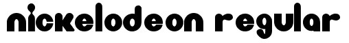 Nickelodeon Regular Font: Free Download | MaisFontes