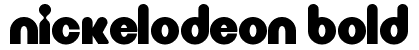 Nickelodeon Bold: Download Free Font | MaisFontes