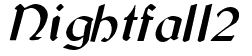 Nightfall 2 Font: Free Download | MaisFontes