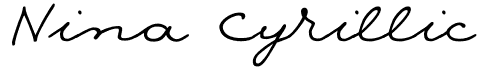 Nina Bold Font: Free Download | MaisFontes